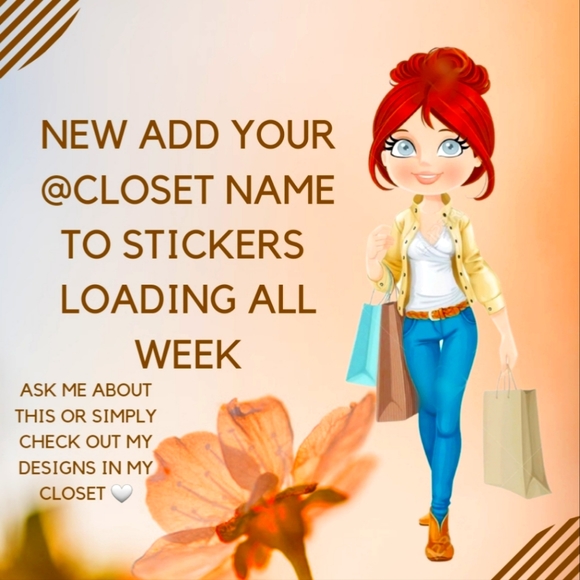 Office | Closet Name Stickers | Poshmark